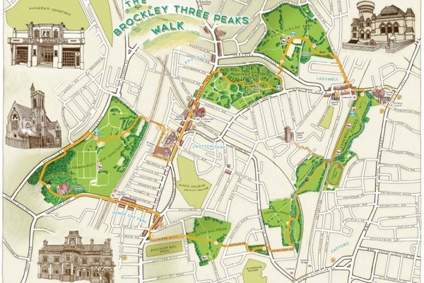 Brockley 3 Peaks Walk | Open House London 2021